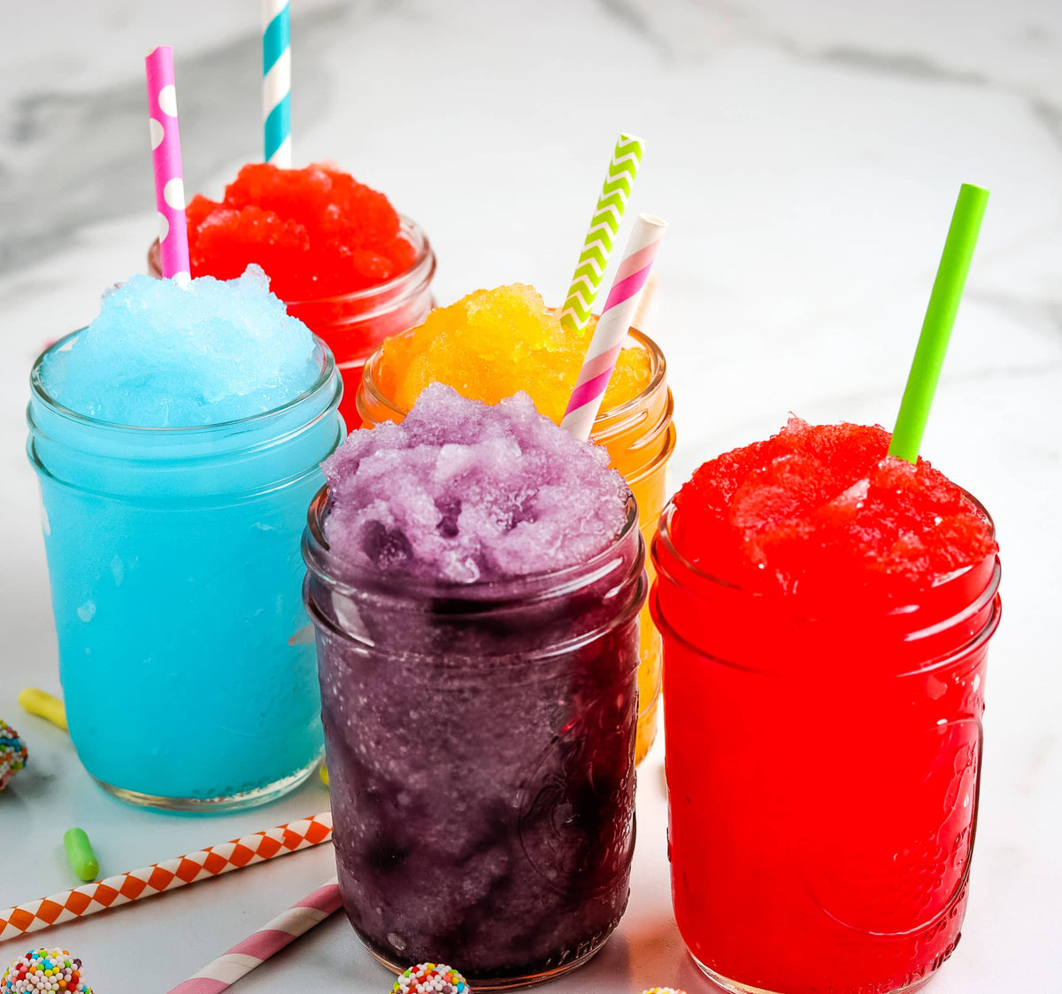 Exploring the Rainbow of Slush Syrups — Bulk Mart
