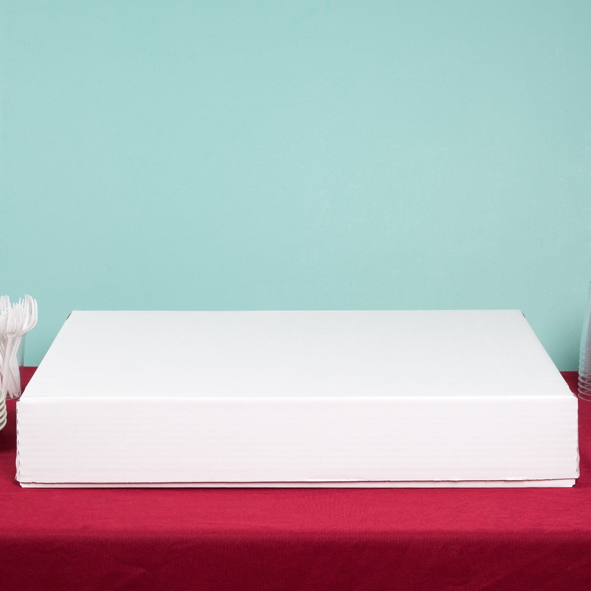 Slab Cake Boxes – Quarter, Half & Full Sheet Bakery Boxes — Bulk Mart