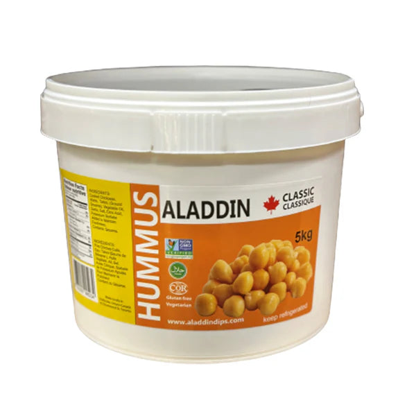 Classic Hummus Pail - 5 Kg Wholesale Dip Supplier — Bulk Mart