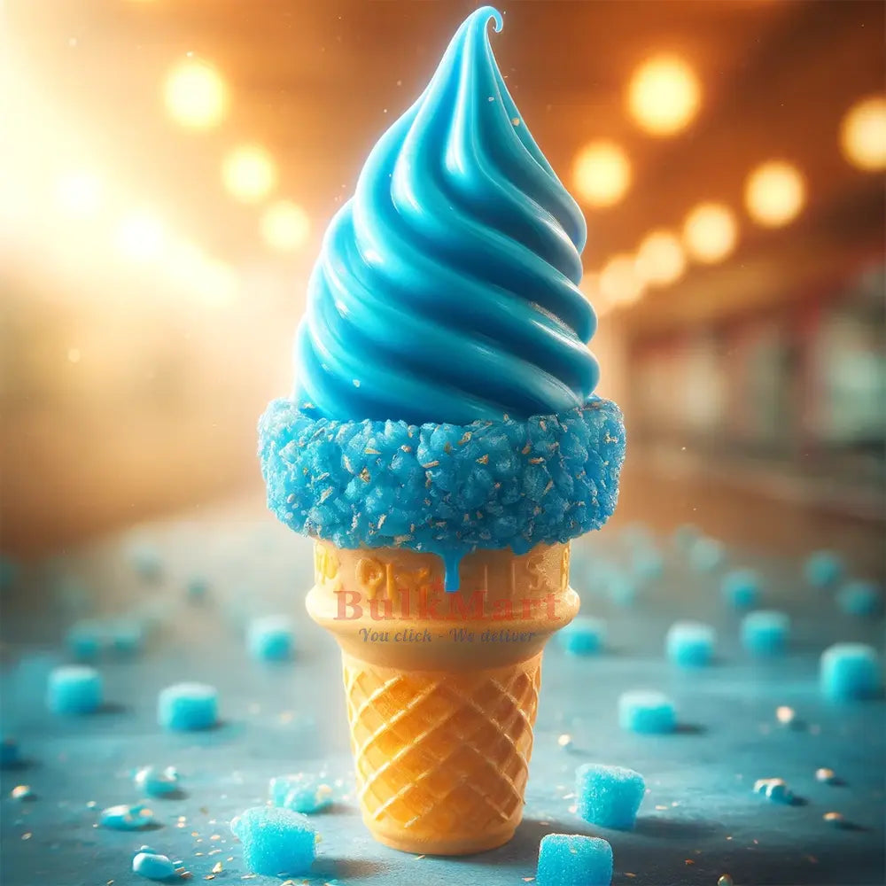 Blue Cotton Candy Chocolate Cone Dip Topping 5 x 1 L, Wholesale — Bulk Mart