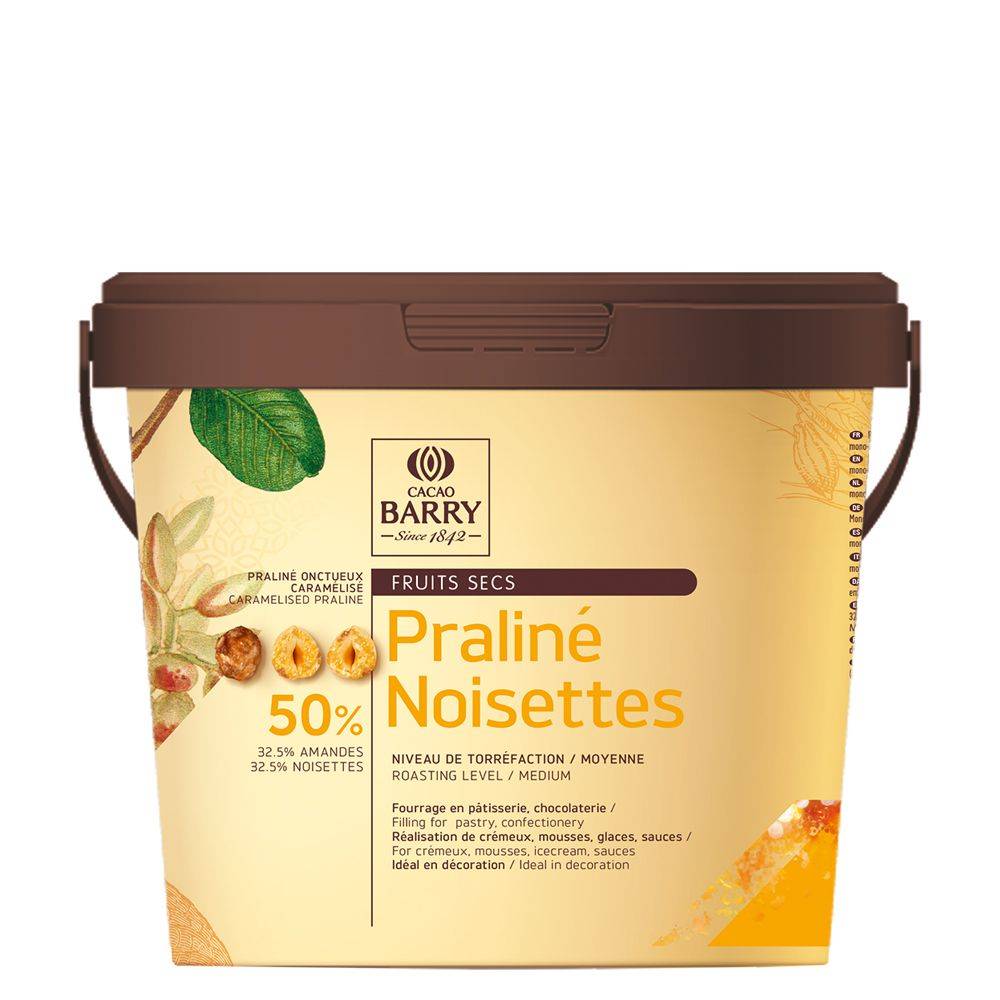 Cacao Barry Praline Hazelnut Paste 50% - 5 Kg — Bulk Mart
