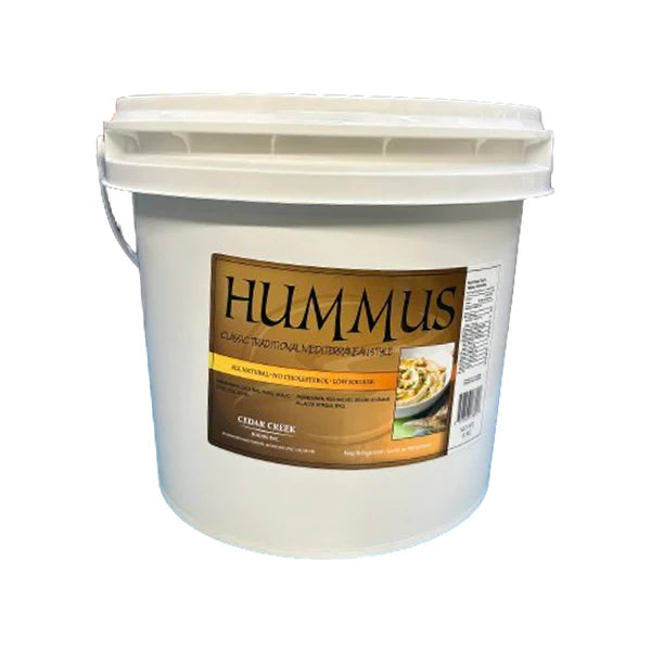 Classic Traditional Hummus 11Kg Cedar Creek Bulk Hummus And Dips ...