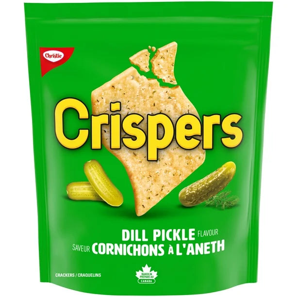 Christie Crispers Dill Pickle Flavour Snacks 3 x 145g — Bulk Mart