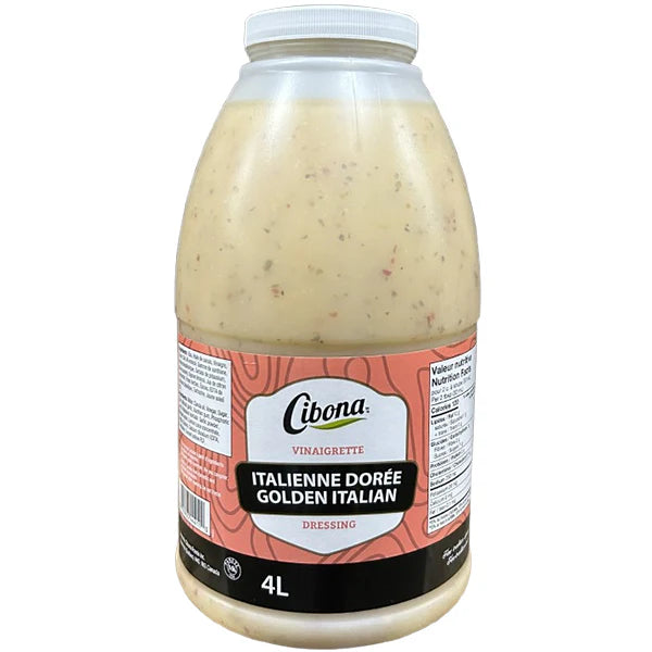 Golden Italian Dressing 2 x 4 L, Bulk Salad Dressing Supplier Canada ...