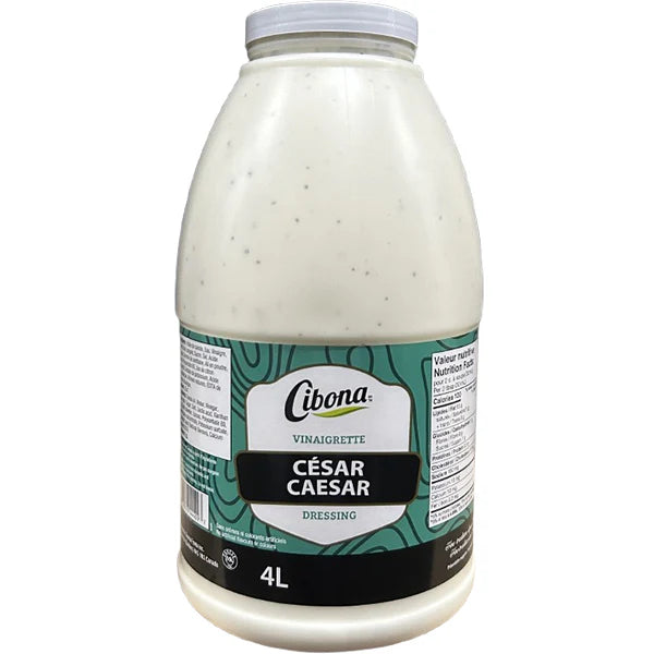 Creamy Caesar Dressing 4L Cibona Caesar Salad Dressing On Sale — Bulk Mart