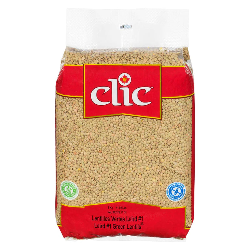 Green Lentils #1 LAIRD 5 kg Clic Wholesale Beans Supplier Canada — Bulk ...