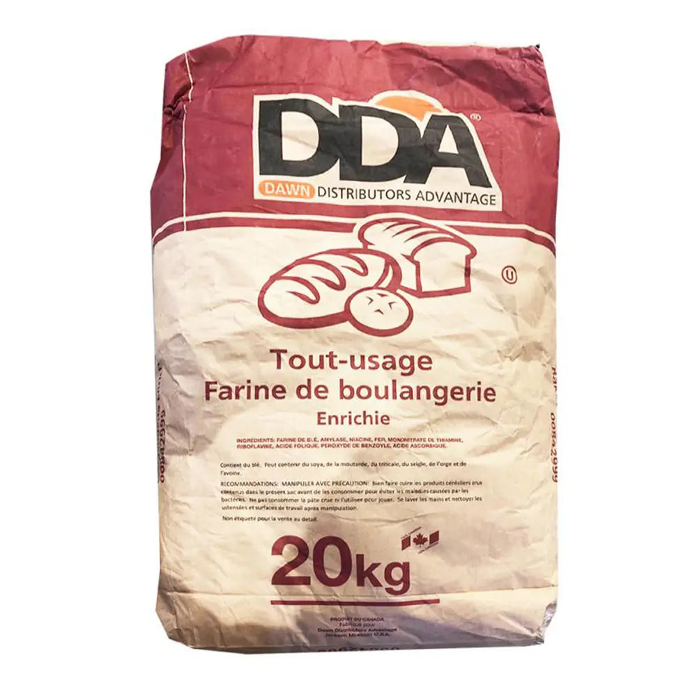 All Purpose Bakers Flour AP 20kg DDA Bakers Wholesale Flour Supplier ...