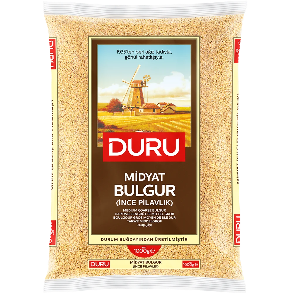 DURU Bulgur Medium Coarse #4 - 4 x 5 Kg, Wholesale Bulk Food Supplier Near Me — Bulk Mart
