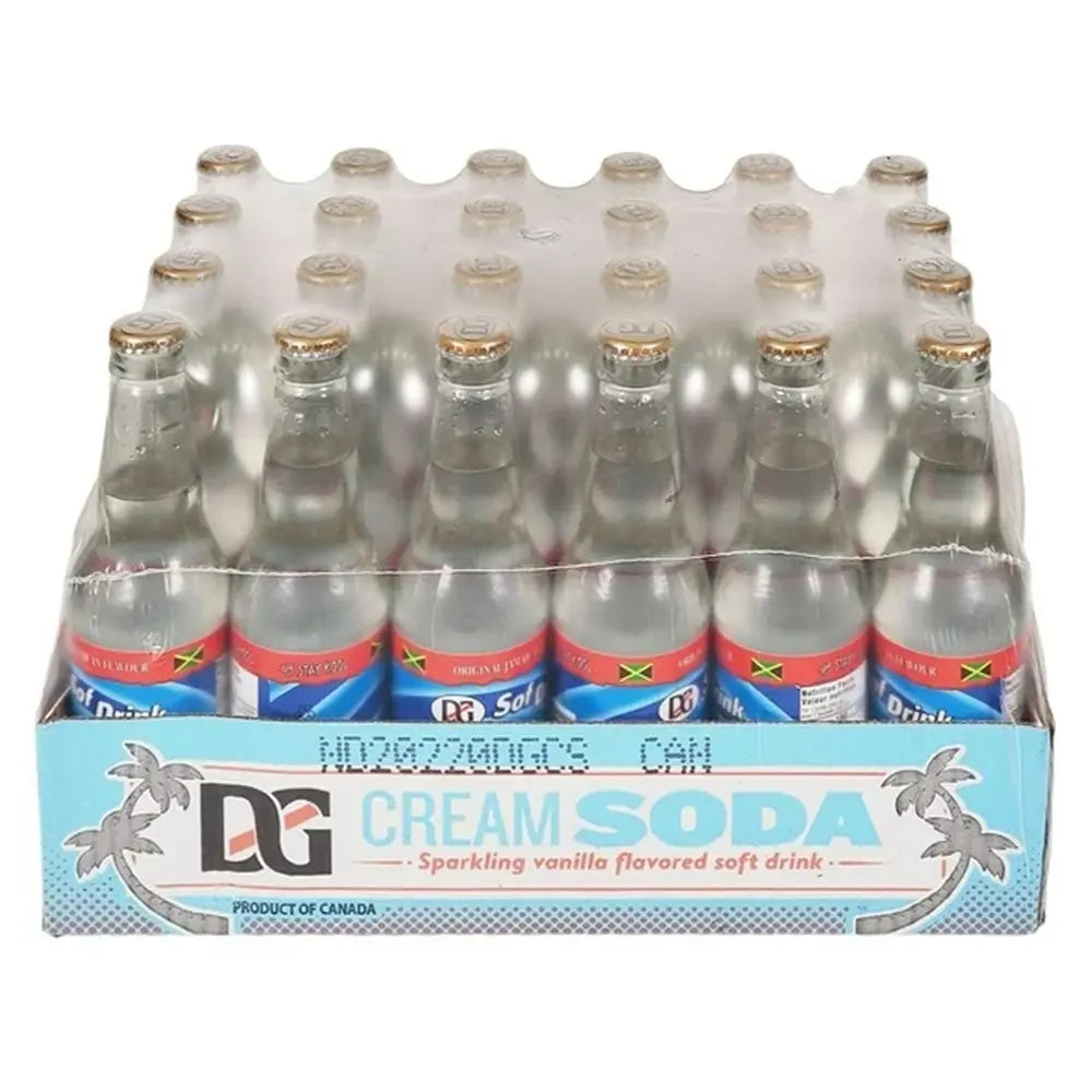 D&G Cream Soda 24 x 355 ml, Wholesale Caribbean Soda Supplier — Bulk Mart