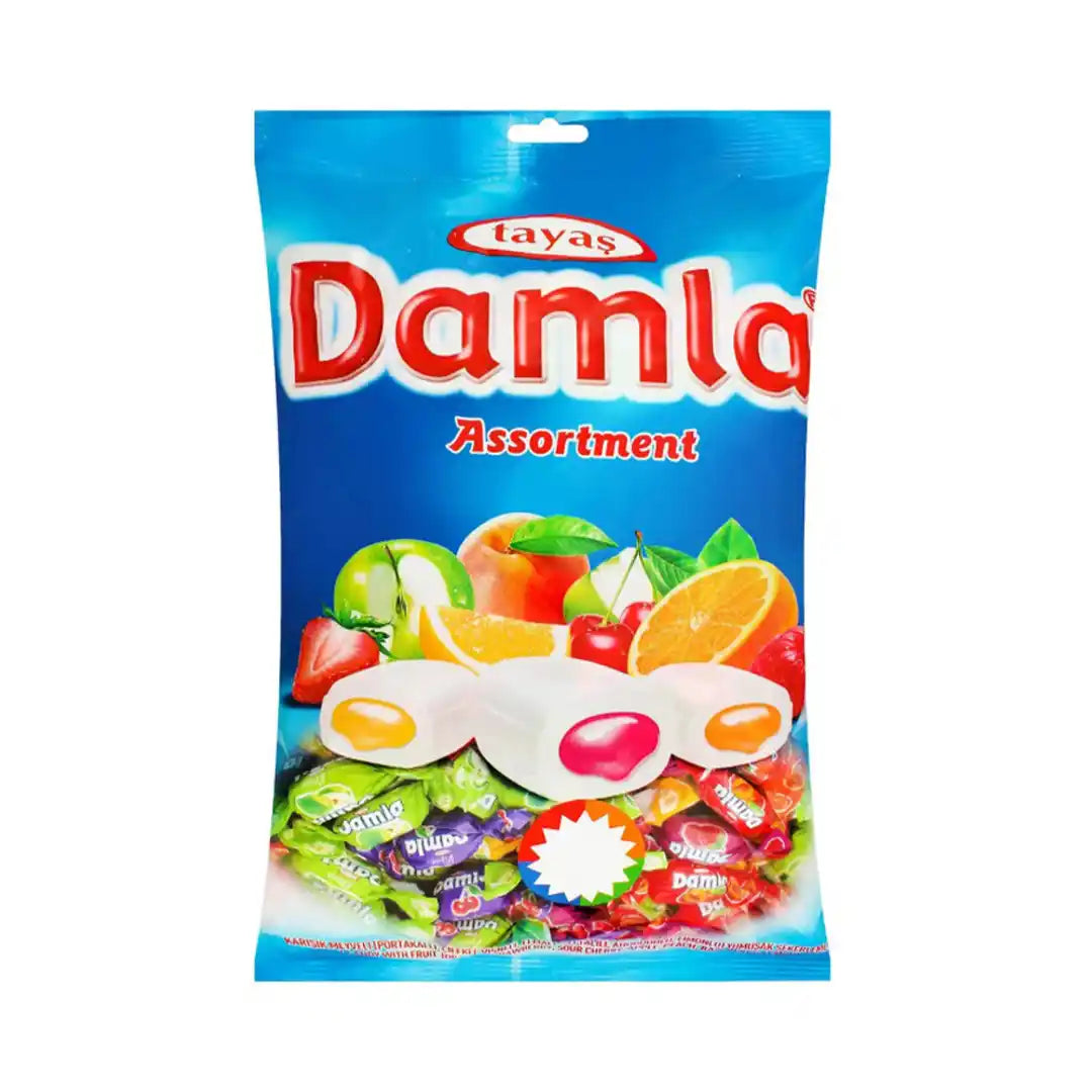 Damla Assorted Soft Candy With Fruit 500g Bag, Largest Candy Supplier ...