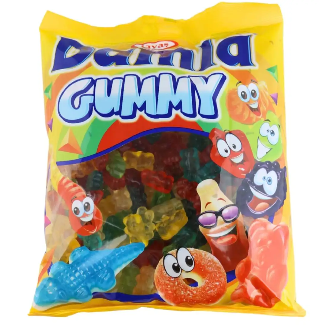 Damla Gummy Bears Assorted Halal Gummy Candy 1Kg - Bulk Mart