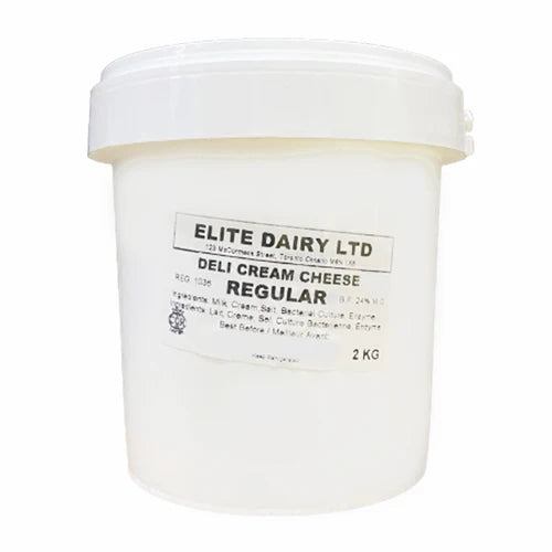 Deli Cream Cheese Regular 2kg Elite Dairy, Wholesale Dairy Products ...