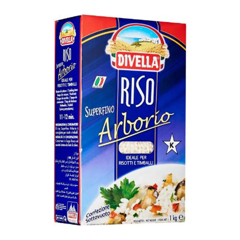 Riso Superfino Arborio Rice 1kg Divella High Starch Rice At Great Price ...