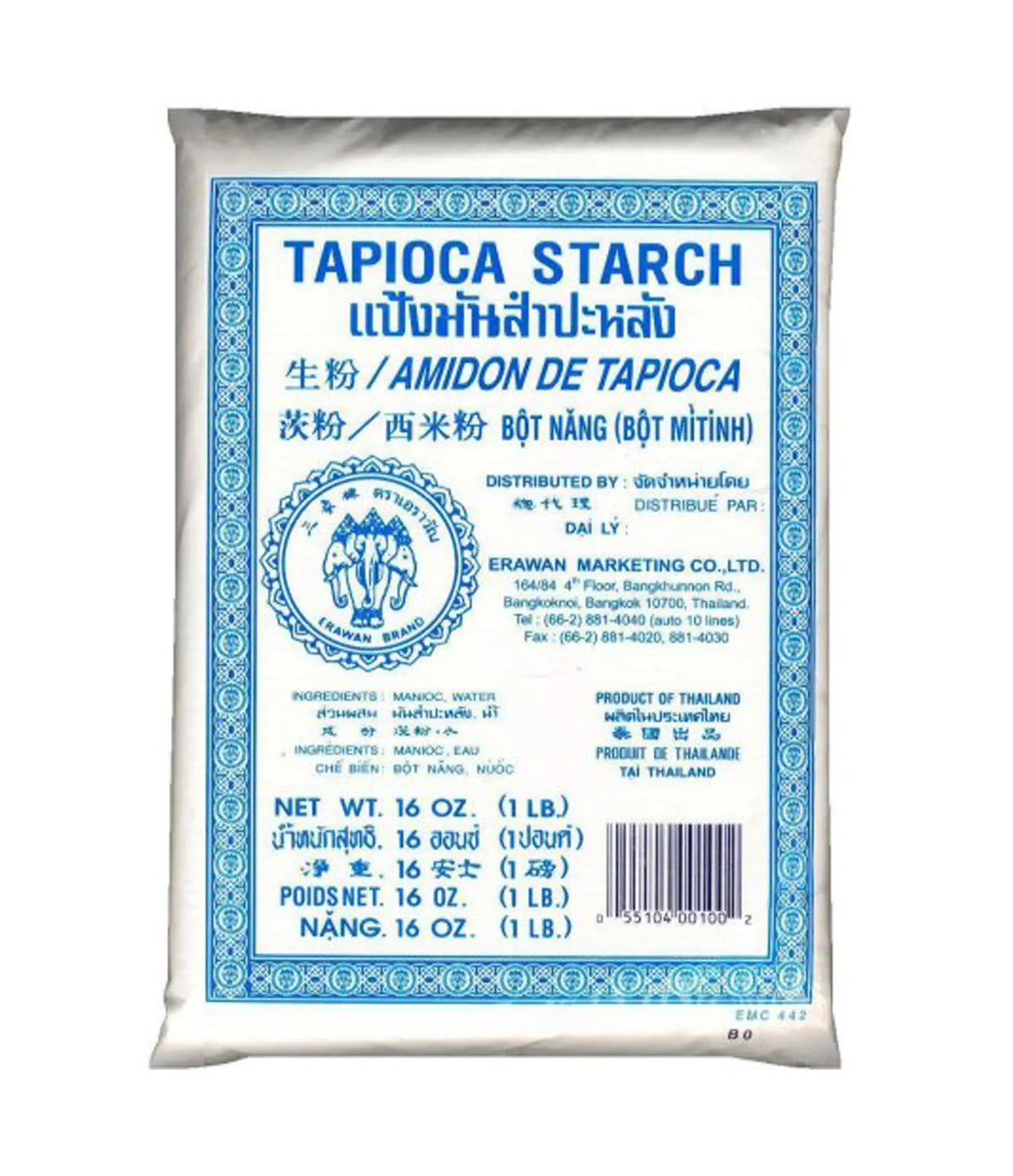 Erawan Tapioca Starch 30 x 400g, Wholesale Bulk Food Supplier Near Me ...