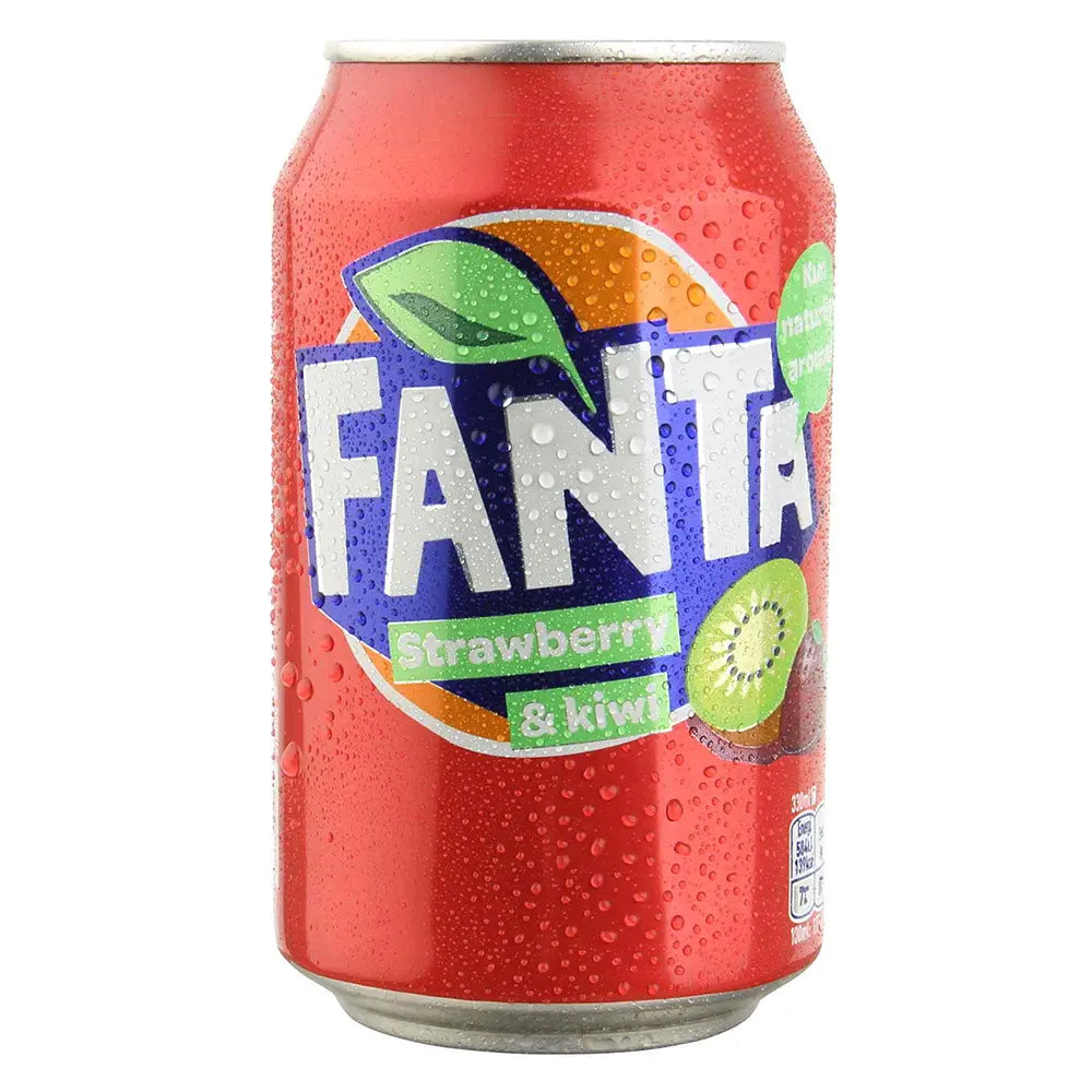 Fanta Strawberry Kiwi Soda 24 x 330ml, Soft Drinks Supplier Canada ...