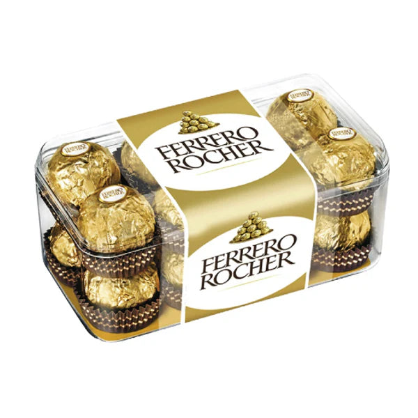 Ferrero Rocher Fine Chocolate Jewel Box 16 Pcs - 200g, Christmas Gifts ...