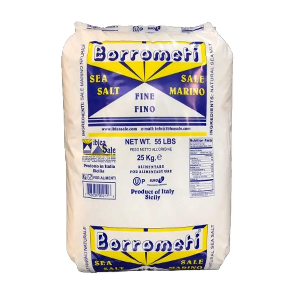 Bulk Fine Sea Salt Food grade 25Kg Borrometi Bulk Salt Supplier — Bulk Mart