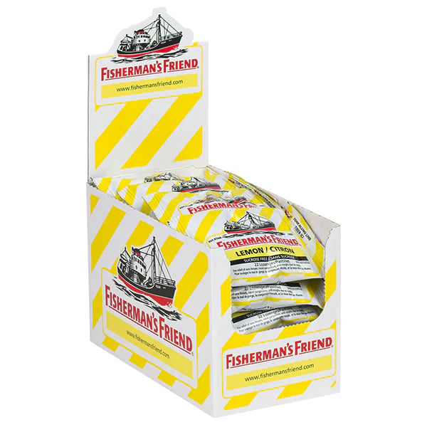 Fisherman's Friend Lemon 22 Lozenges 24 Packs, Cough Drops — Bulk Mart