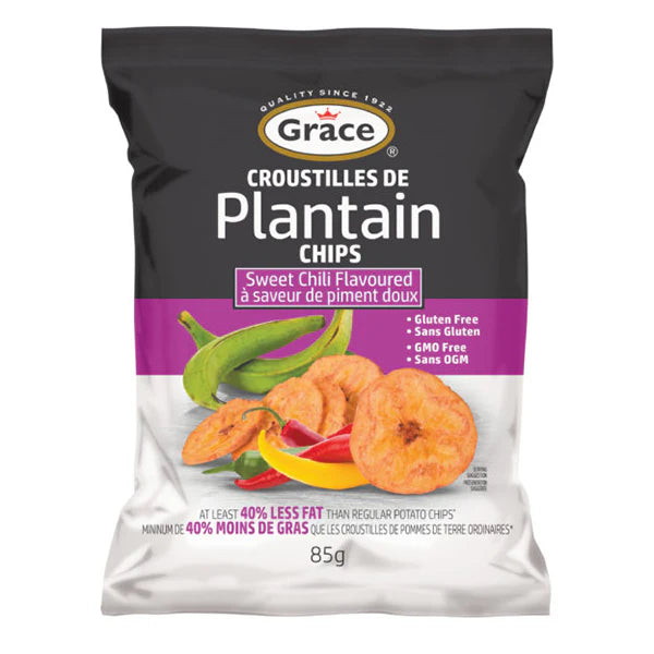 Grace Sweet Chili Plantain Chips - 3 x 85g Wholesale Snacks Supplier ...