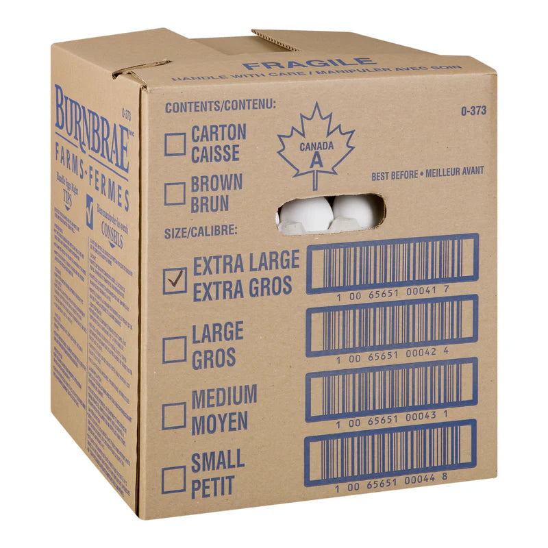 Extra Large Eggs Cartons 10 x 18 Pack Gray Ridge Eggs At Low Price ...