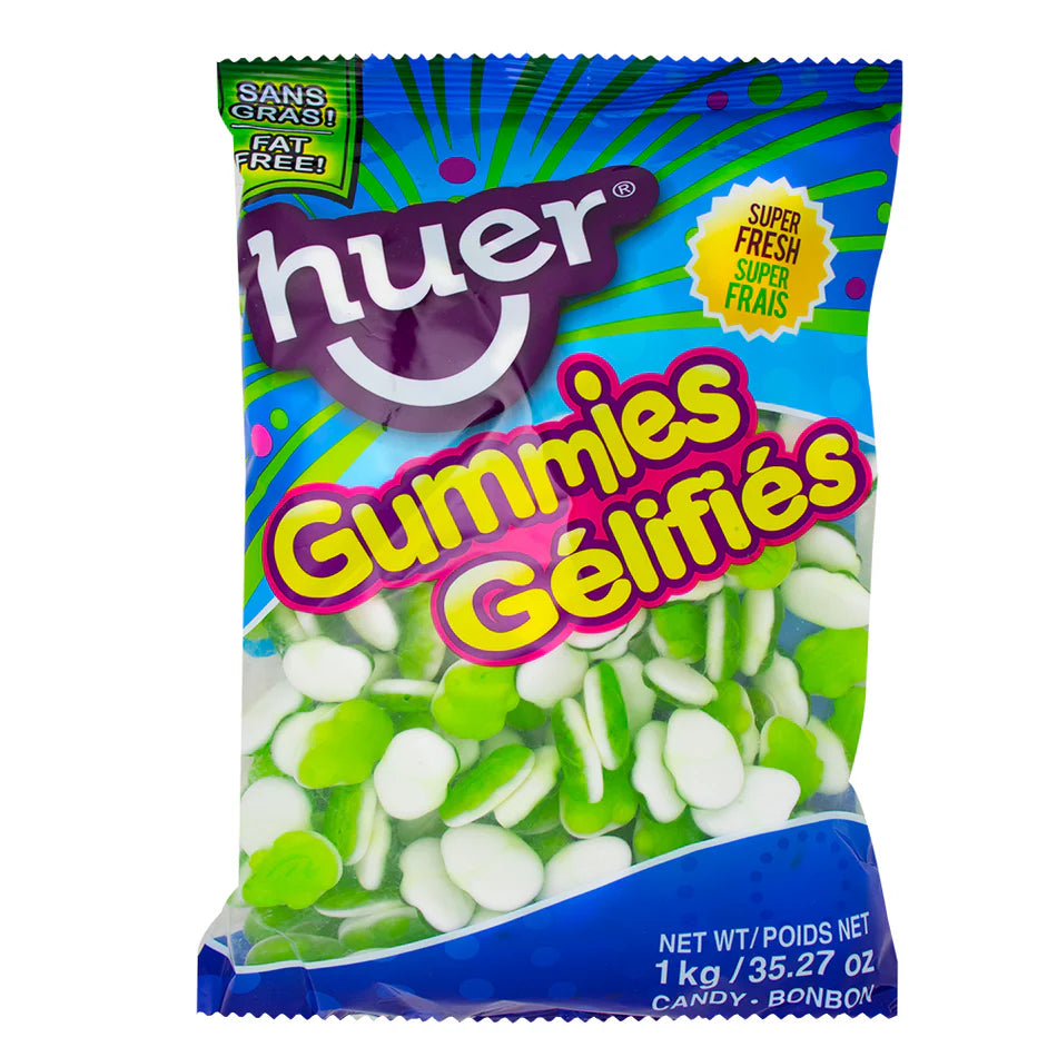 Huer Green Frog Gummies 1 Kg, , Animal Shaped Gummy Candy — Bulk Mart