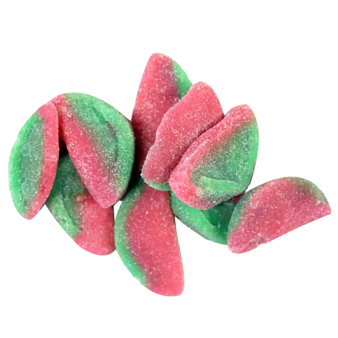 Huer Watermelon Wedges Gummy Candy 1 Kg, Fruit Shaped Gummies — Bulk Mart