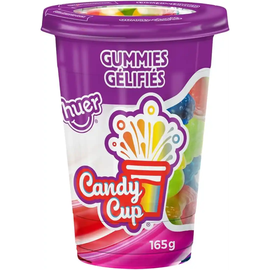 Huer Original Gummy Candy Cup 3 x 165g, Convenience Store Items ...