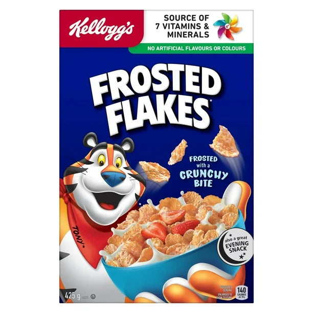 Kellogg's Frosted Flakes Cereal 425g, Breakfast Cereals On Sale — Bulk Mart