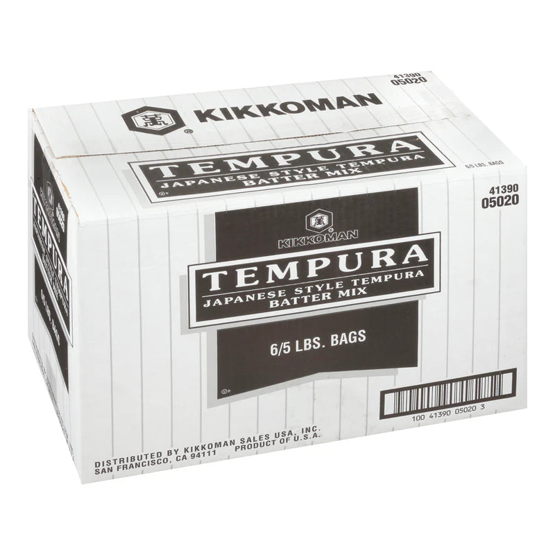 Japanese Style Tempura Batter 6x5 Lb Kikkoman, Bulk Bakery Supplies ...