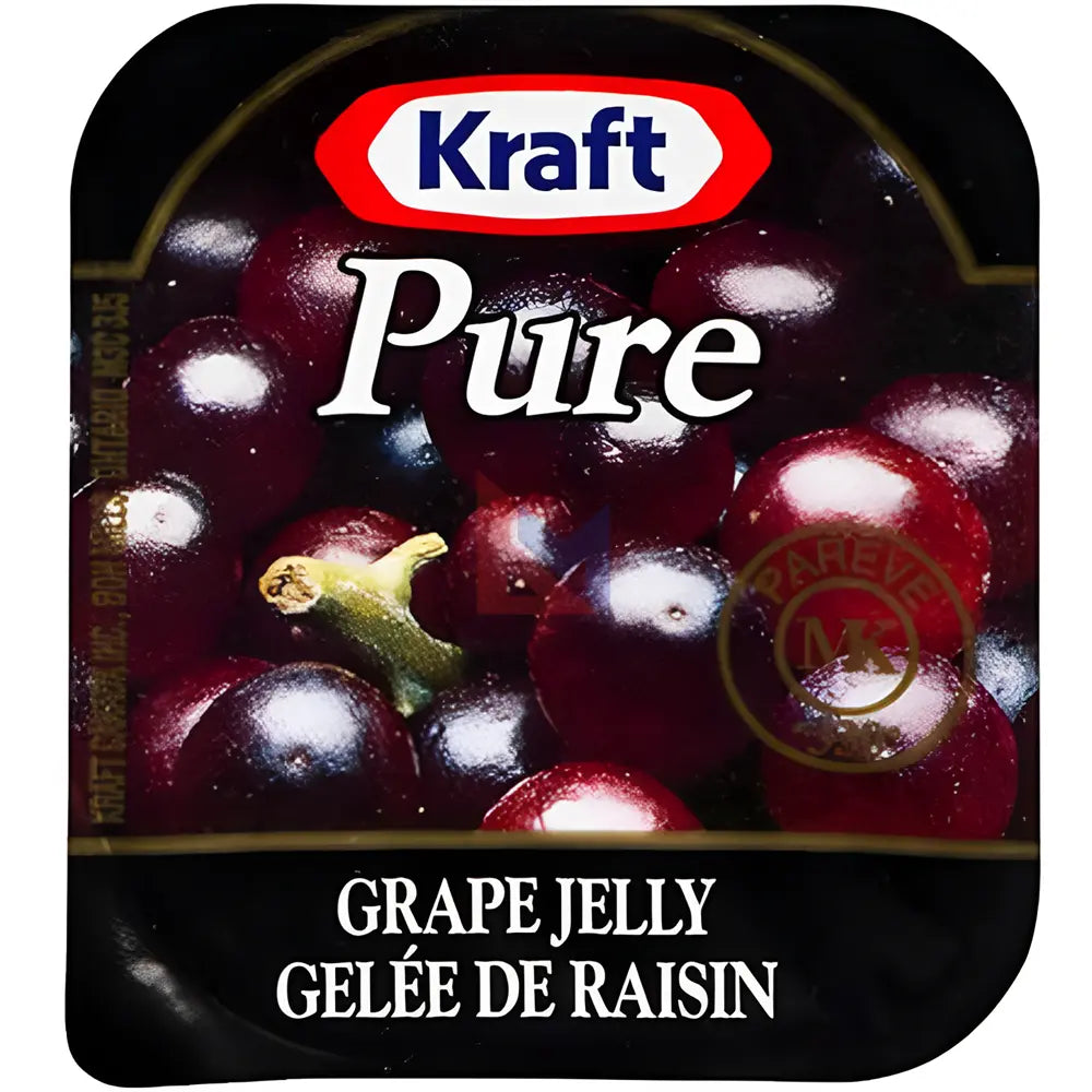 Pure Grape Jelly Cups 140x10ml Kraft Heinz Grape Joy Cups — Bulk Mart