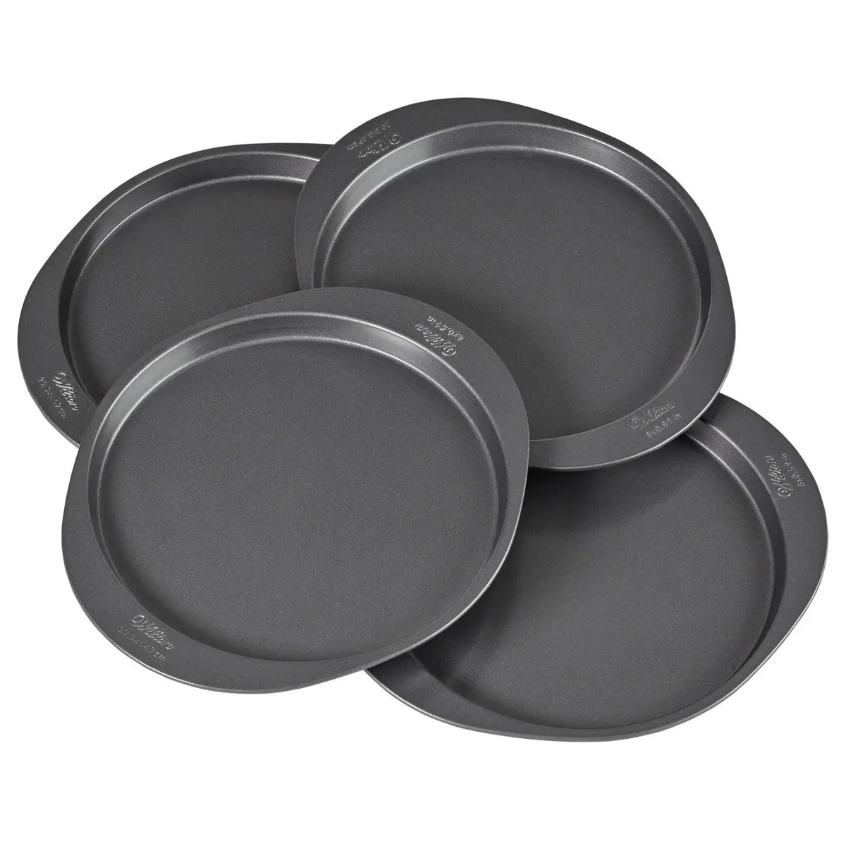 Round Layer Cake Pans 4 Pcs 1 Set, Reusable Cake Pans, In Stock — Bulk Mart
