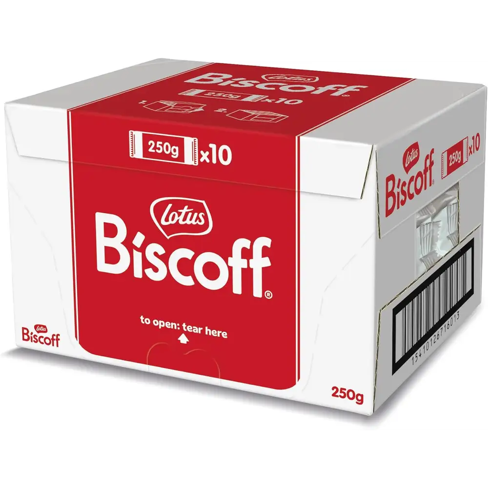 Lotus Biscoff Original Caramelized Biscuit 10 x 250g, Buy Cookies at ...