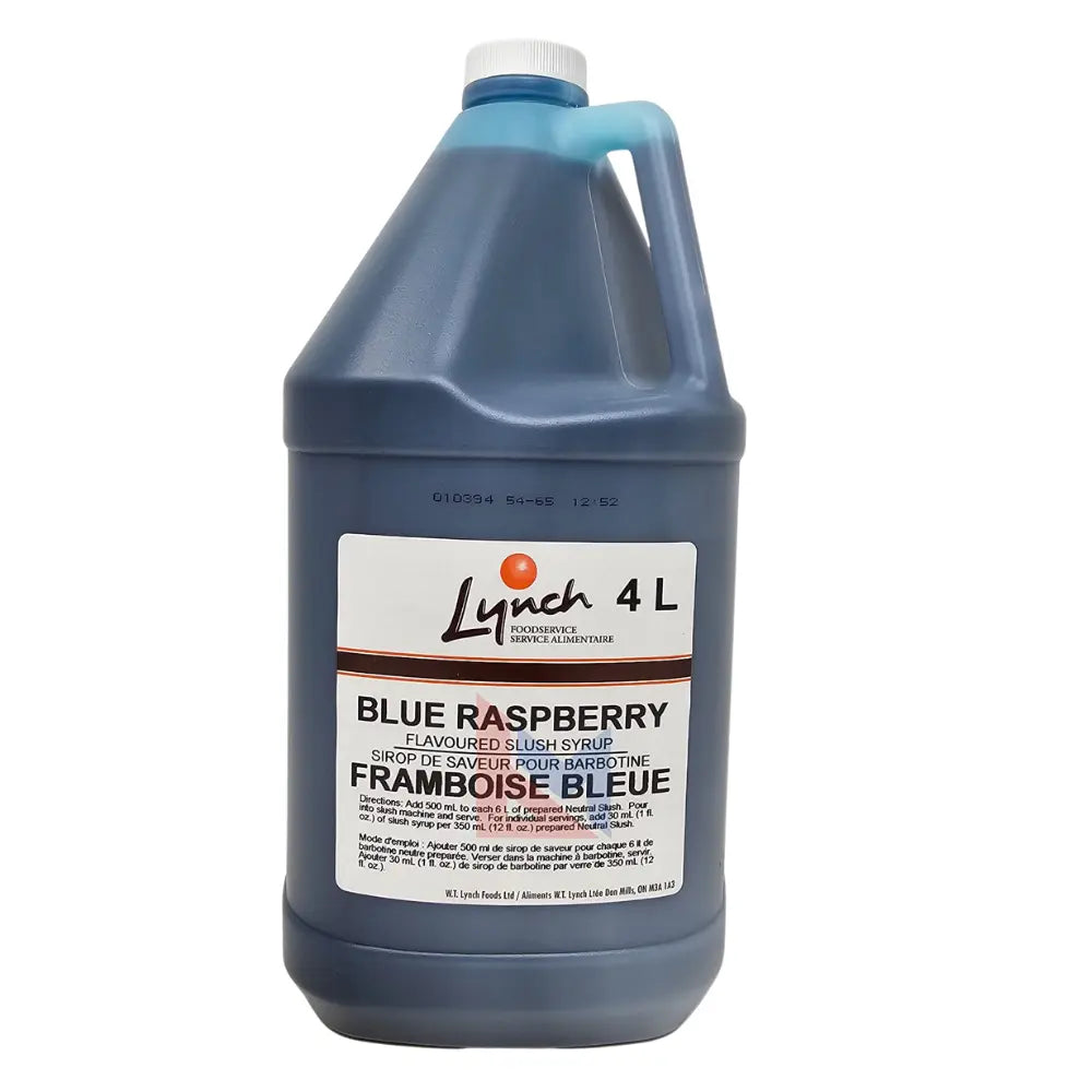 Blue Raspberry Slush Syrup 2x4L Lynch Wholesale Slush Base Supplier ...