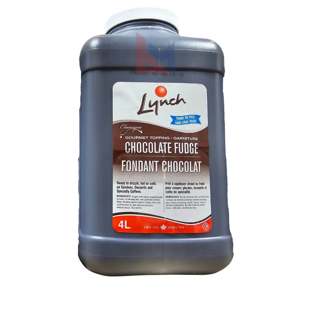 Classic Chocolate Fudge Topping 4L Lynch Available Near Me On Sale ...