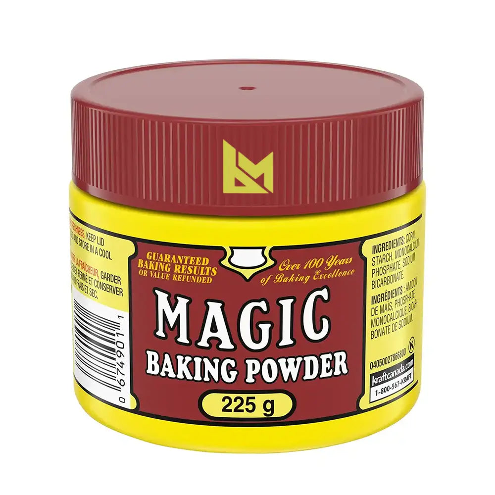 Baking Powder 225g Magic, Leavening Agent, BulkMart Canada — Bulk Mart