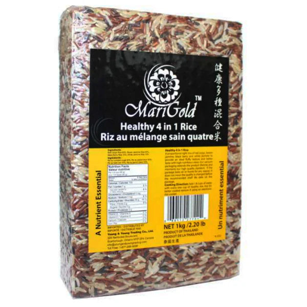 MariGold Healthy 4 In 1 Rice 12 x 1 Kg, Wholesale Rice Supplier — Bulk Mart