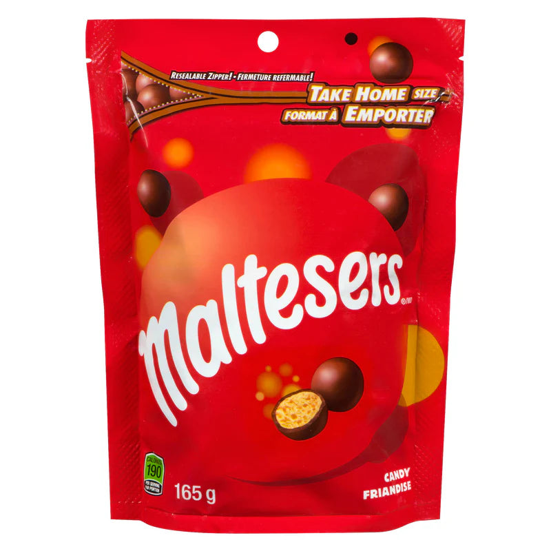Mars Maltesers Milk Chocolate Candy Bites 3 x 165g, Party Snacks — Bulk ...