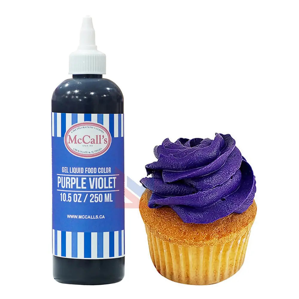 Purple Violet Liquid Gel Food Color 250ml Mccall's, Edible Dye ...