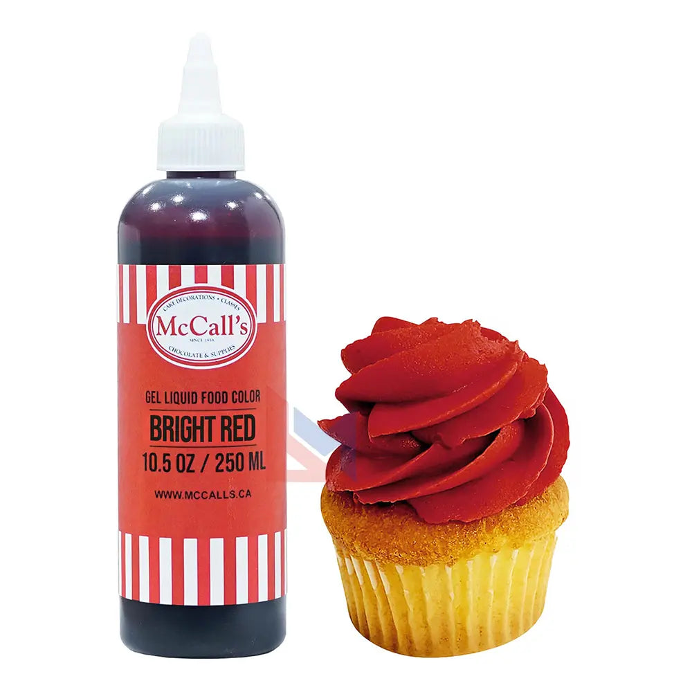 Super Red Liquid gel Food Color 250ml Mccall's , Edible Food Coloring ...