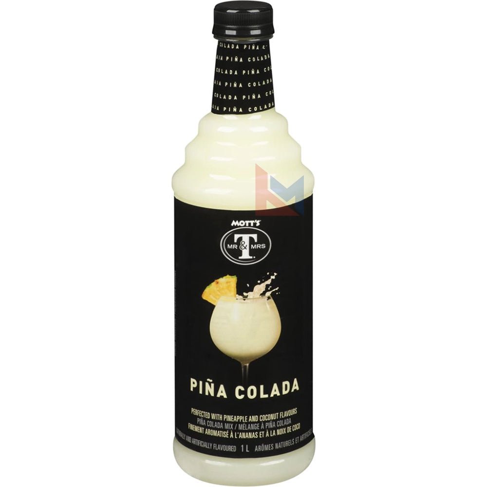 Pina Colada Cocktail Mix 6x1L Mott's Mr & Mrs T At Great Price — Bulk Mart