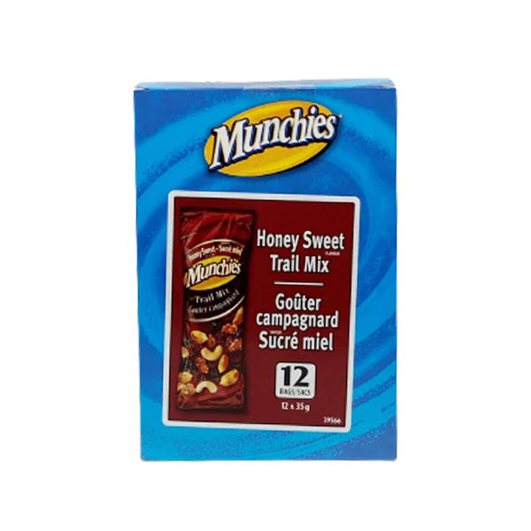 Munchies Honey Sweet Trail Mix 12 x 35g 6 Packs, Snack Nuts & Seeds ...
