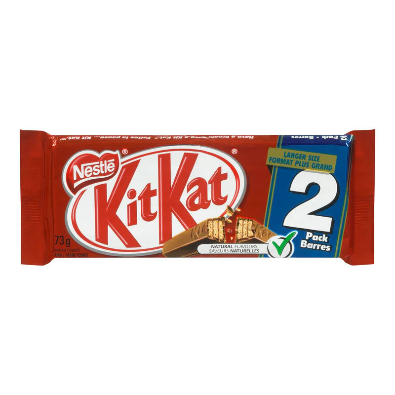 Nestle KitKat Large Chocolate Wafer Bars 6 x 73g, Grocery Supplies ...