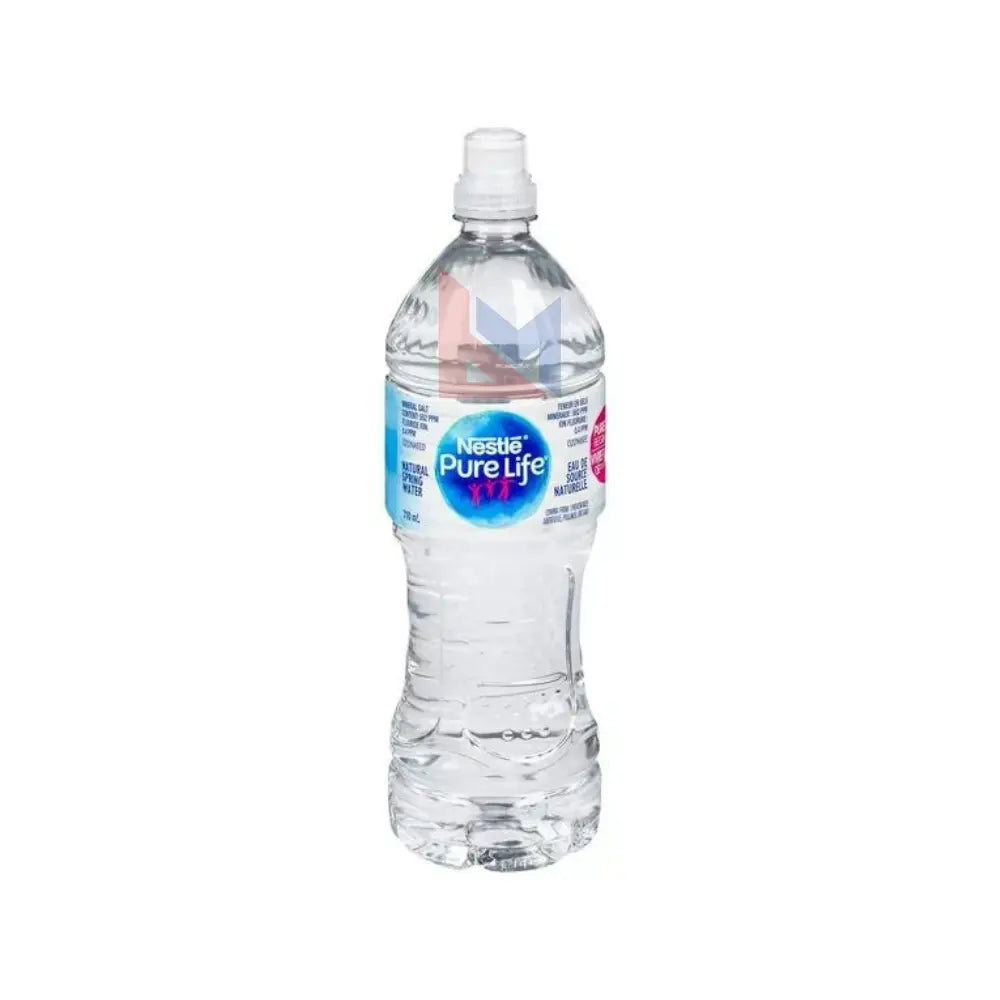 Nestle Pure Life Natural Spring Water Sport Cap 24 x 710 ml, Bulk Mart