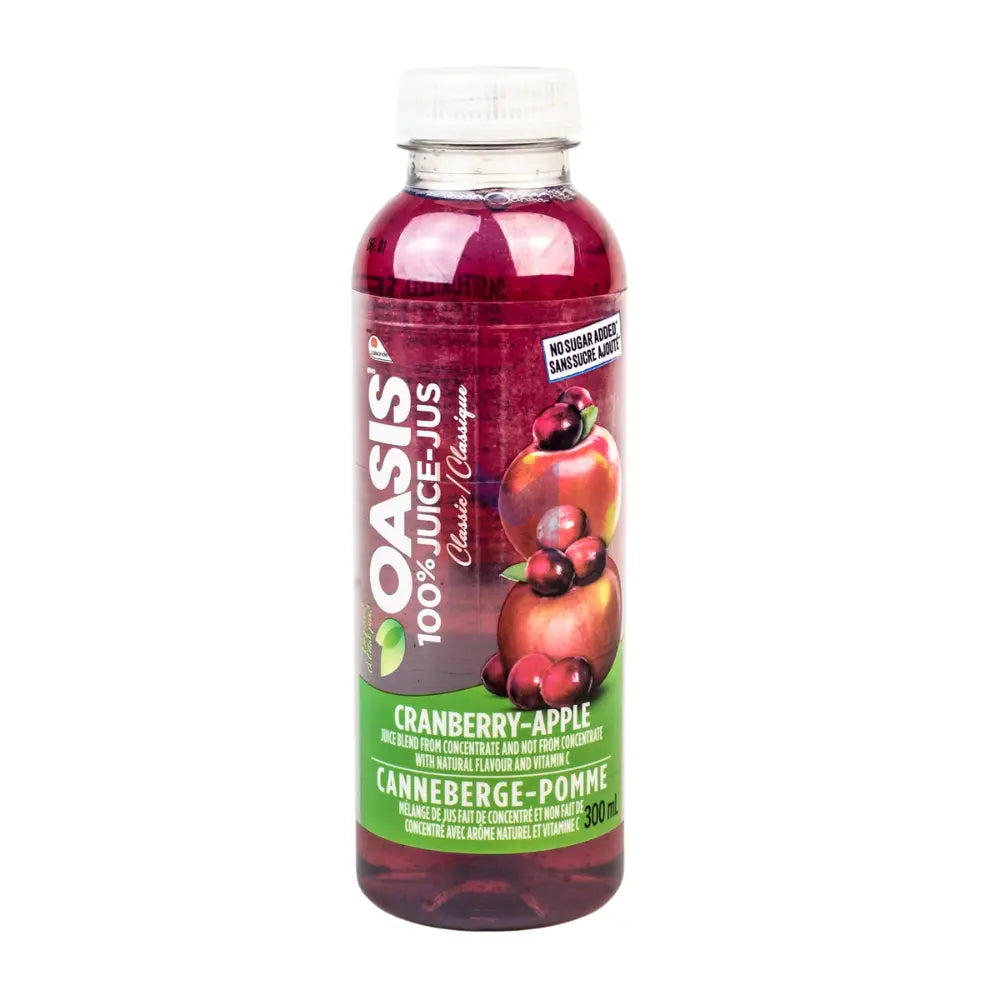 Oasis Cranberry-Apple Juice 24 x 300 ml, Bulk Mart Online Near Me