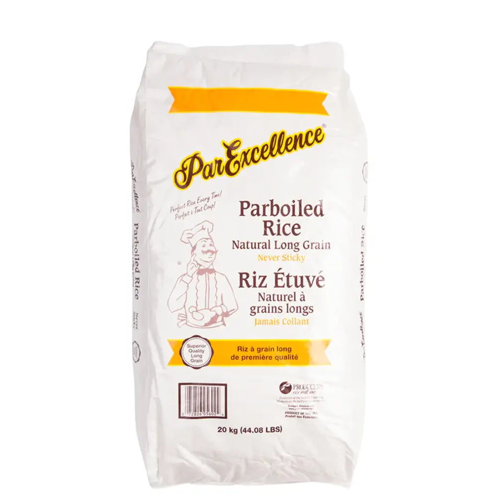 Parboiled Rice 20kg Par Excellence Wholesale Rice Supplier — Bulk Mart