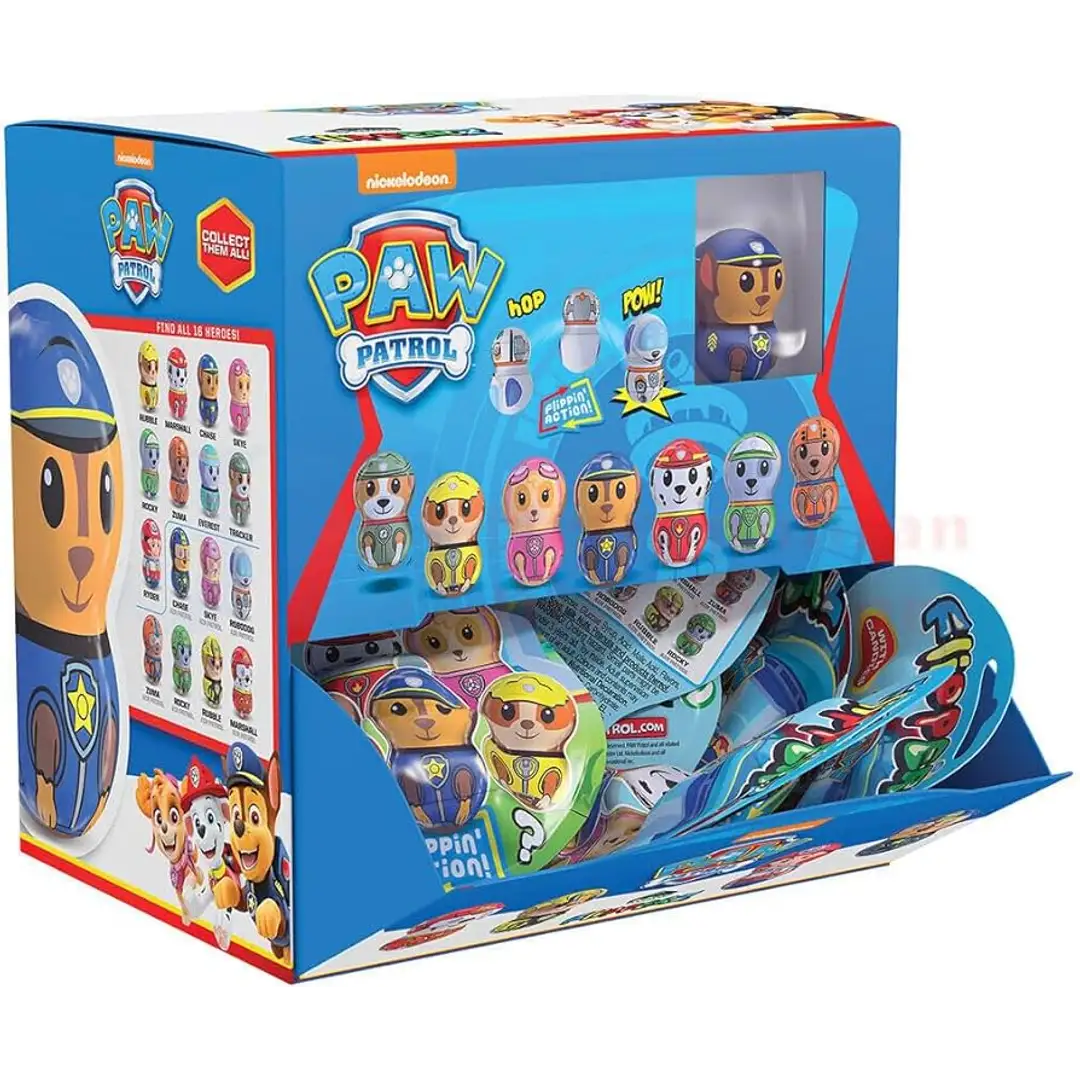 Paw Patrol Flipperz With Jelly Candies Assorted 24 x 88g, Wholesale ...
