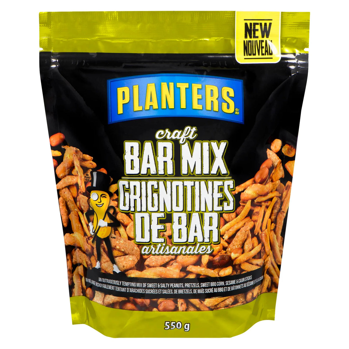 Planters Craft Bar Mix 12 x 550g, Small Snack Packs Supplier Canada ...