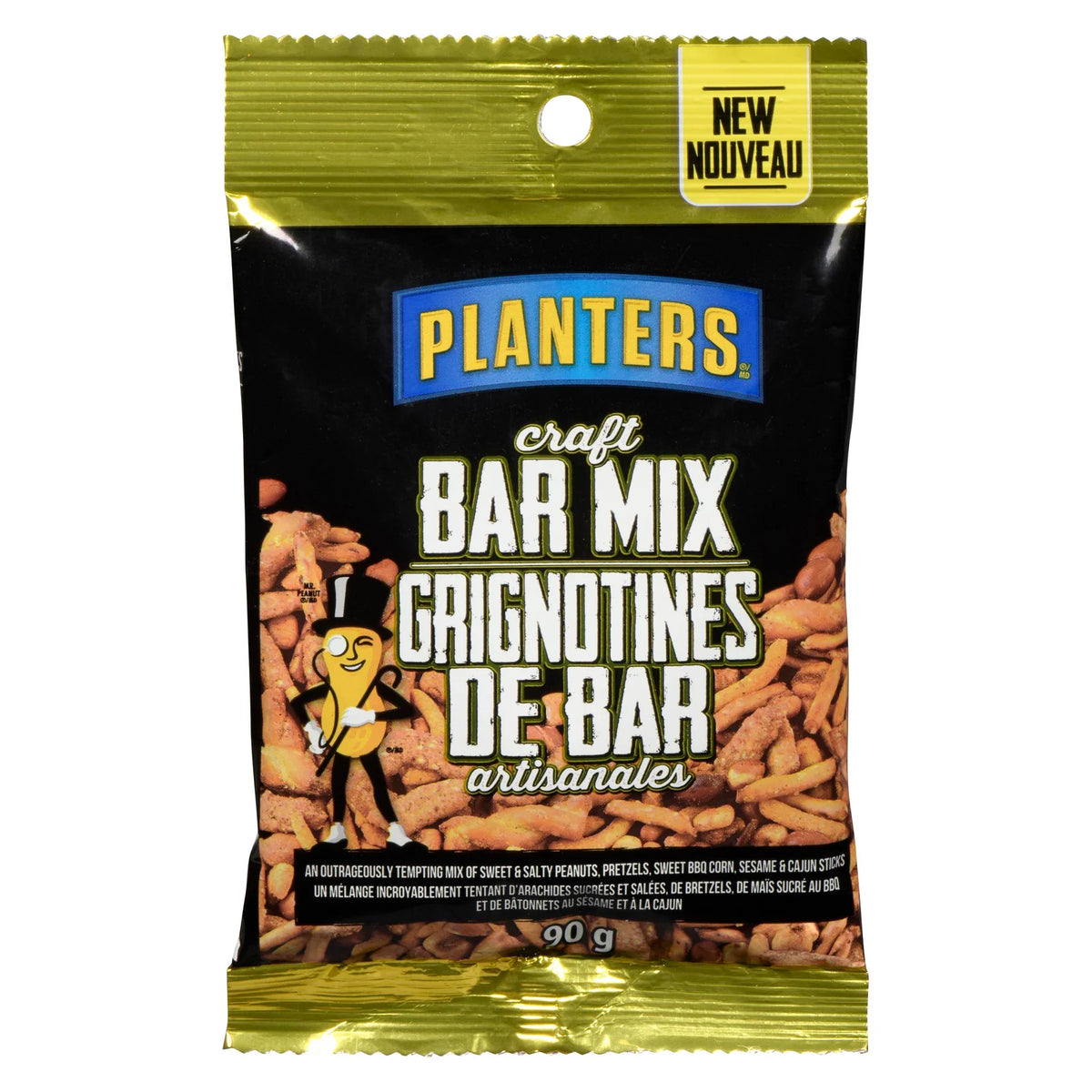 Planters Craft Bar Mix 90g, Small Snack Packs Supplier Canada & USA ...