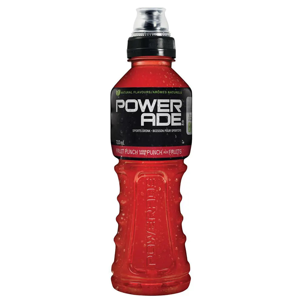 Powerade ION4 Fruit Punch 12 x 710 ml, Fruit Punch Bulk Mart