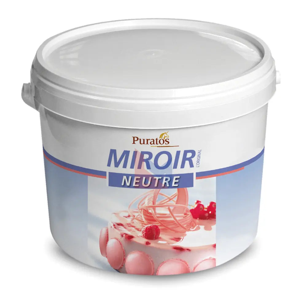 Miroir Neutre 5Kg Puratos, Natural Mirror Glaze Available Near Me ...